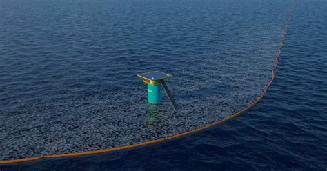Primera Barrera Flotante Para Limpiar El Plástico Del Océano