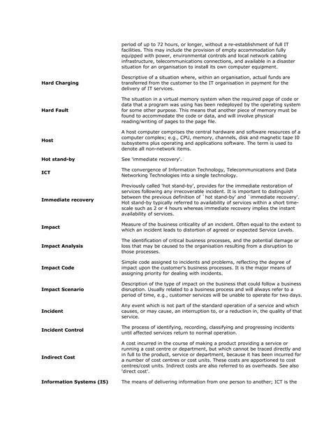 Itil Glossary Pdf
