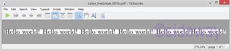 latex typeset document features 14 4 sideway output to