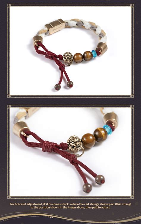 Honkai Star Rail Jing Yuan Character Themed Jewelry Necklacebracele