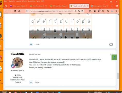 How To I Get Rid Of This New Left Hand Sidebar Forum Support Desk