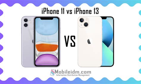 IPhone 11 Vs IPhone 13