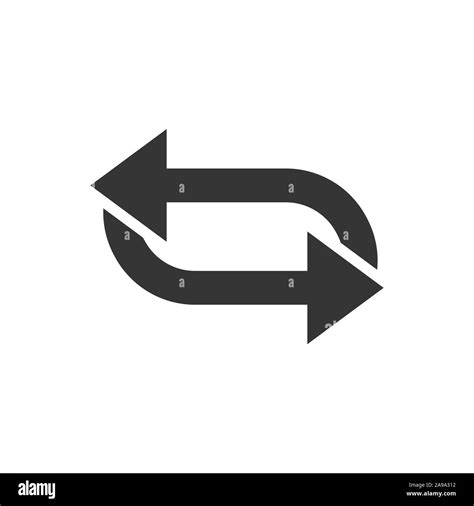 Reload Arrows Black Reset Symbol Vector Arrow Rotation Arrows