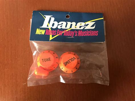 Ibanez Guitar Knobs 1990 Orange Reverb Canada