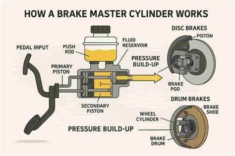 What Is A Brake Master Cylinder Symptoms Function And Replacement Guide