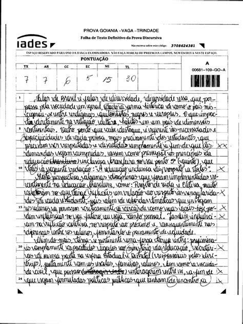 Espelho Da Redação Pdf