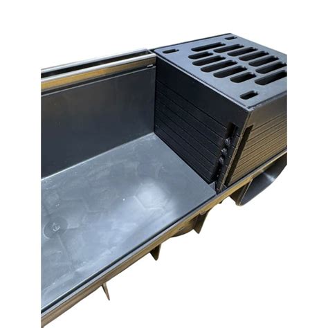 Dekdrain Vela Edge Slot Drain Access Point Kebur Garden Materials