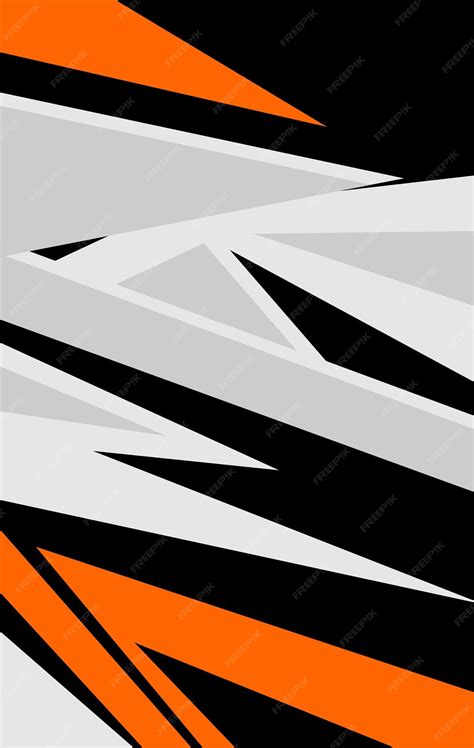 Premium Vector Dynamic Angular Sports Jersey Design Template