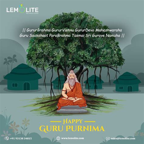 Lemolite Technologies Llp On Linkedin Gurupurnima Gratitude Mentorship Leadership Learning