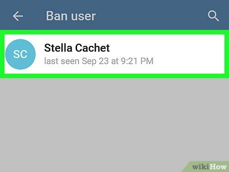 How To Ban On Telegram On Android Steps With Pictures