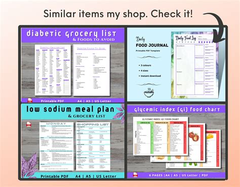 7 Day Diabetic Meal Plan With Recipes Pdf Printable Diabetic Weekly