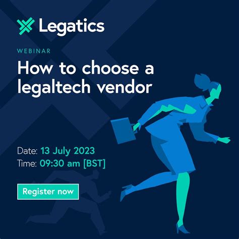 Legatics On Linkedin Webinar Legaltech Legatics Vendors