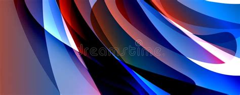 Wave Lines And Dynamic Geometric Design Vector Illustration For Wallpaper Banner Background