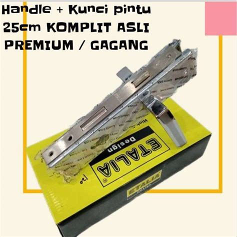 Jual Handle Kunci Pintu 25cm Komplit Asli Premium Gagang Tarikan