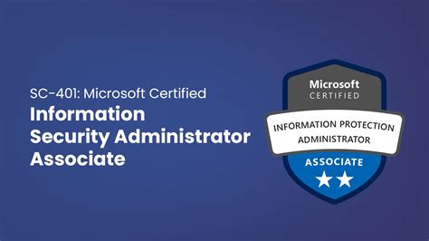 Sc 401 Microsoft Information Security Admin Associate