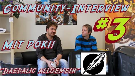 Community Interview Mit Poki Part Daedalic Allgemein YouTube