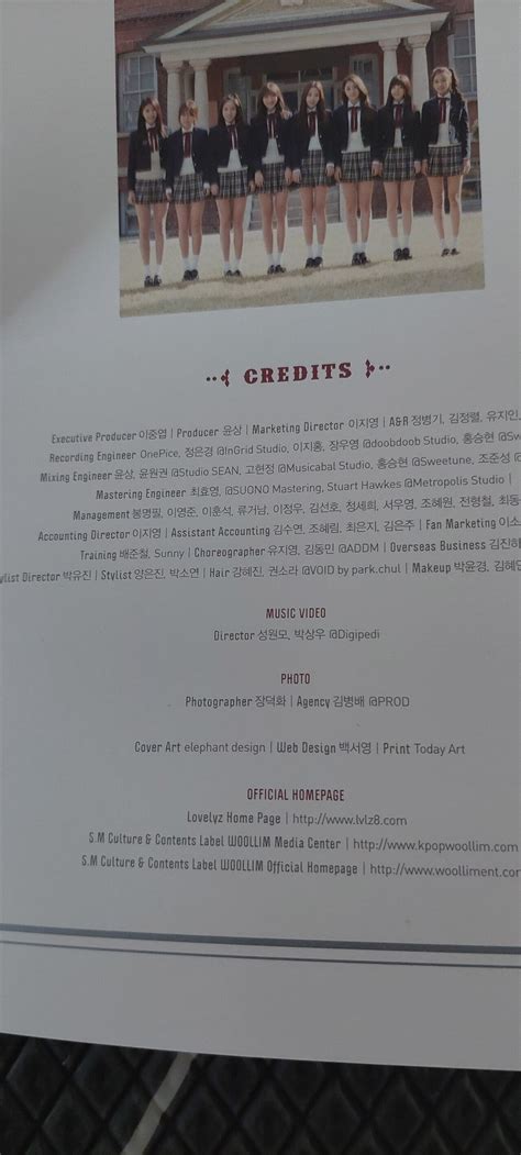 이쯤에서 다시 보는 러블리즈 앨범 크레딧 힙합 에펨코리아
