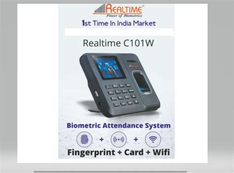 Feecom Realtime Fingerprint Card Wifi Biometric Attendance Machine Model C101w At ₹ 4990 Piece