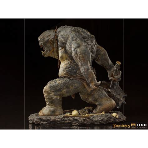 The Lord Of The Rings Cave Troll Deluxe Art 110 Scale Statue