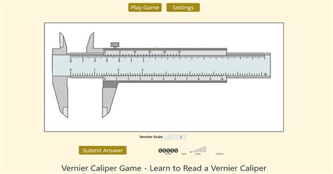 The Vernier Caliper Game Learn And Practice Reading A Vernier Caliper