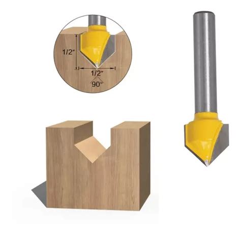 Fresa Cnc 2 Flautas 127mm 12 Madeira 90 Graus Router Mercadolivre