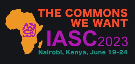 Conference Panels IASC 2023 XIX Biennial IASC Conference The