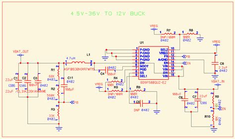 Buck Converter Output Voltage Dips And Makes Noise When Connecting A Load Electrical
