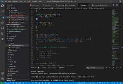 Compiling Problem With Platformio In Vs Platformio Ide Platformio Community