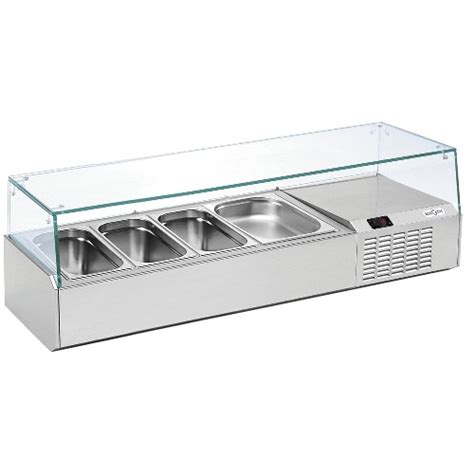 Commercial Countertop Cold Display Countertop Refrigerated Display