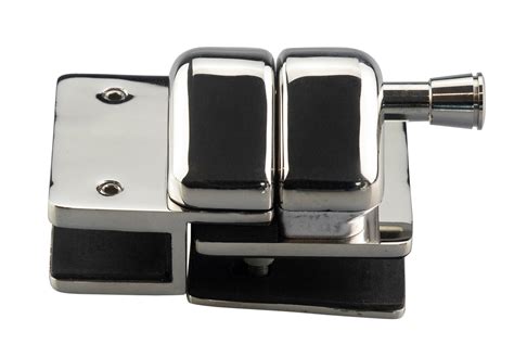 Latch Glass To Glass Mirror Full Stainless