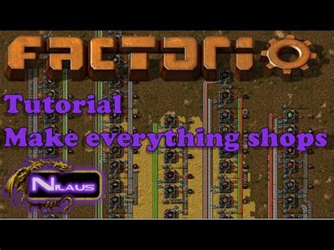 Factorio Tutorial Build Everything Shops YouTube