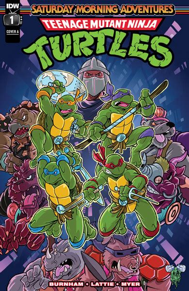 Teenage Mutant Ninja Turtles Saturday Morning Adventures Idw