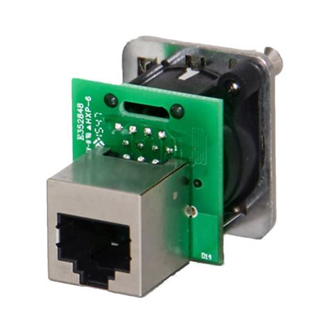 Conector De Chasis Rj45 Cat5e Feed Through Enova Solutions Ag Conectores Y Cables España