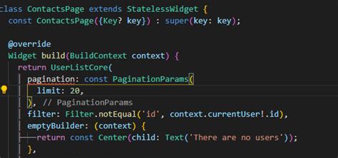 Solved This Is Giving Me Error On Pagination Even It Should Come With Paginationparams Class