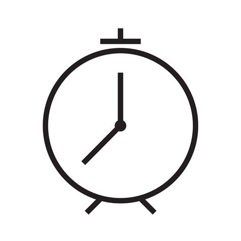 Clock Face Icon Black And White Transparent Background 19923726 PNG