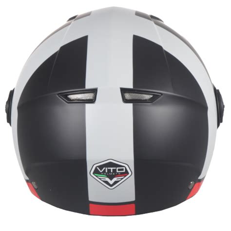 Moda Matt White/Black | Vito Helmets