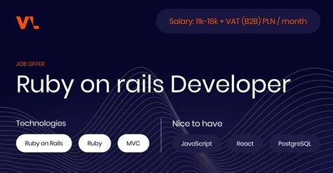 Valuelogic On Linkedin Joboffer Rubyonrails Ruby Itexperts Softwaredevelopment Itrecruitment