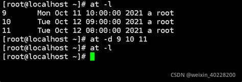 Linux 定时任务详解linux定时任务 Csdn博客