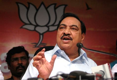 Eknath Khadses Press Conference