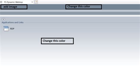 Apm Webtop Customisation Devcentral