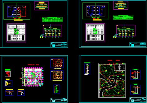 Allotment 120 Homes Dwg Block For Autocad Designs Cad