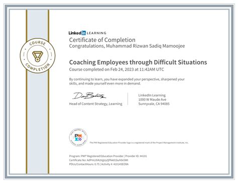 Muhammad Rizwan Sadiq Mamoojee On Linkedin Certificate Of Completion