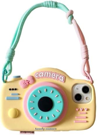 Amazon Com Yakvook D Cartoon Case For Iphone Kawaii Phone Case Cute Funny Camera With