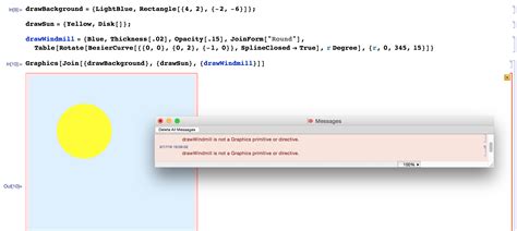 Programming Graphics Is Not A Primitive Or Directive Please Help
