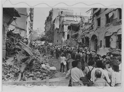 En Fotos Lo Que Fue El Atentado A La Embajada De Israel En 1992