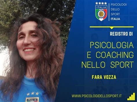 Vozza Fara Psicologi Dello Sport Italia