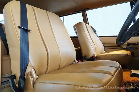 1972 Range Rover Suffix A Sahara Dust Classic Throttle Shop