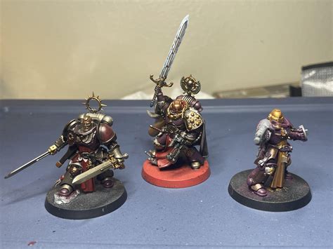 Wip Bodyguard Of The Chapter Master Pauldron Kitbash Rwarhammer40k