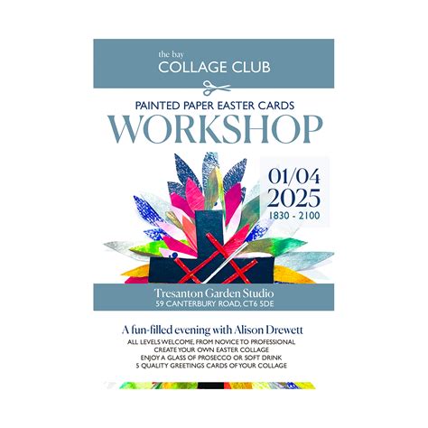 01 04 25 Easter Card Collage Workshop Numonday