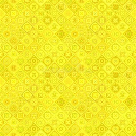 Yellow Abstract Diagonal Shape Pattern Vector Mosaic Tile Background Design Stock Vector
